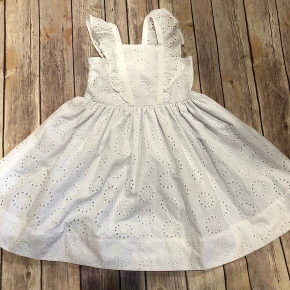 Kelly's Kids | Dresses | Kellys Kids White Eyelet Dress | Poshmark